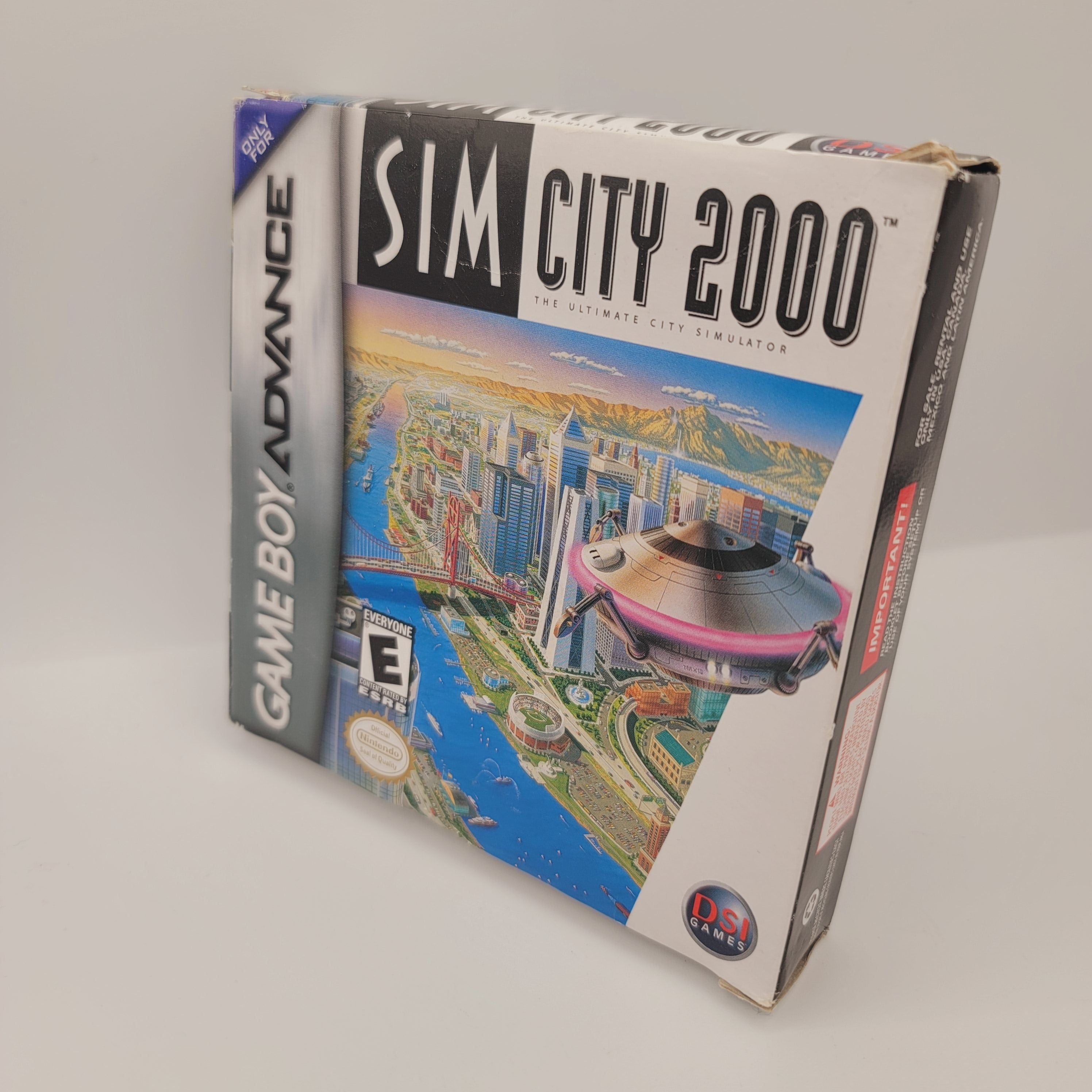 GBA - Sim City 2000 (Complete in Box / B+ / With Manual)