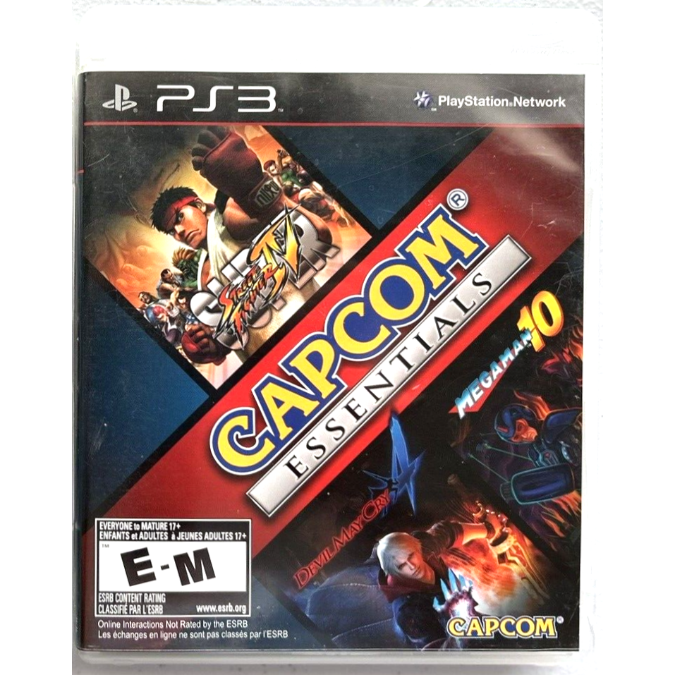PS3 - Capcom Essentials - Super Street Fighter IV & Devil May Cry 4 (N