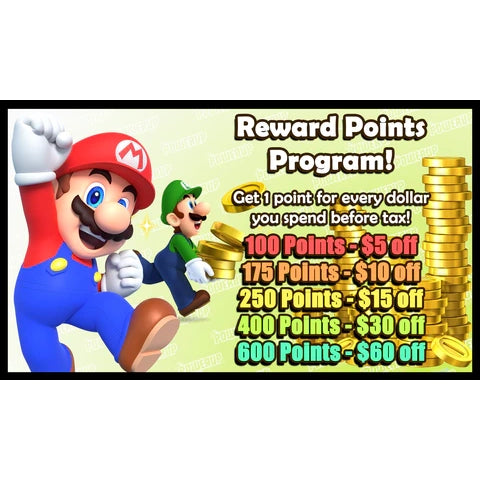 Power Up Gaming Rewards Program
