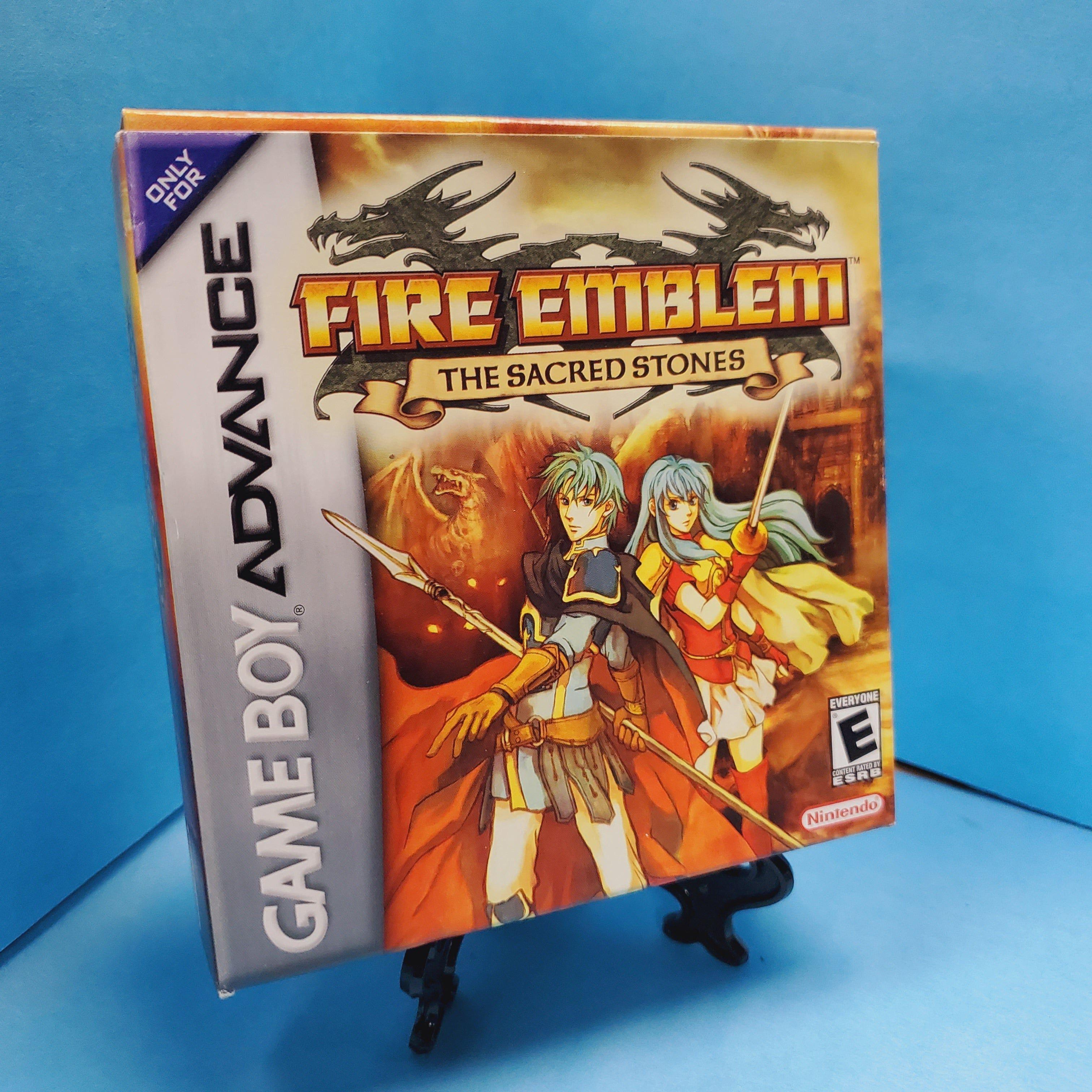 GBA - Fire Emblem the Sacred Stones (Complete in Box / A+ / With Manua