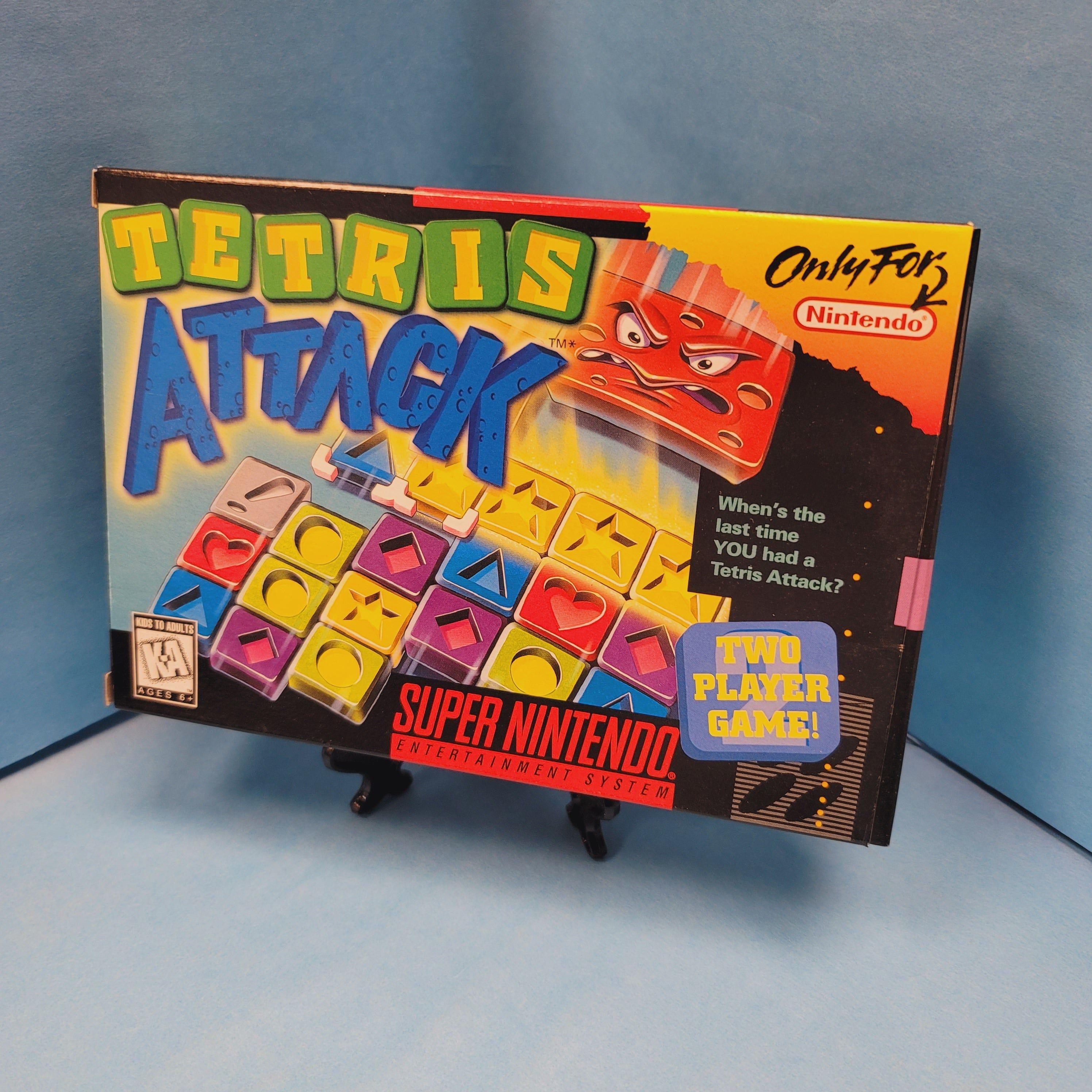 SNES - Tetris Attack (Complete in Box / A/ With Manual)