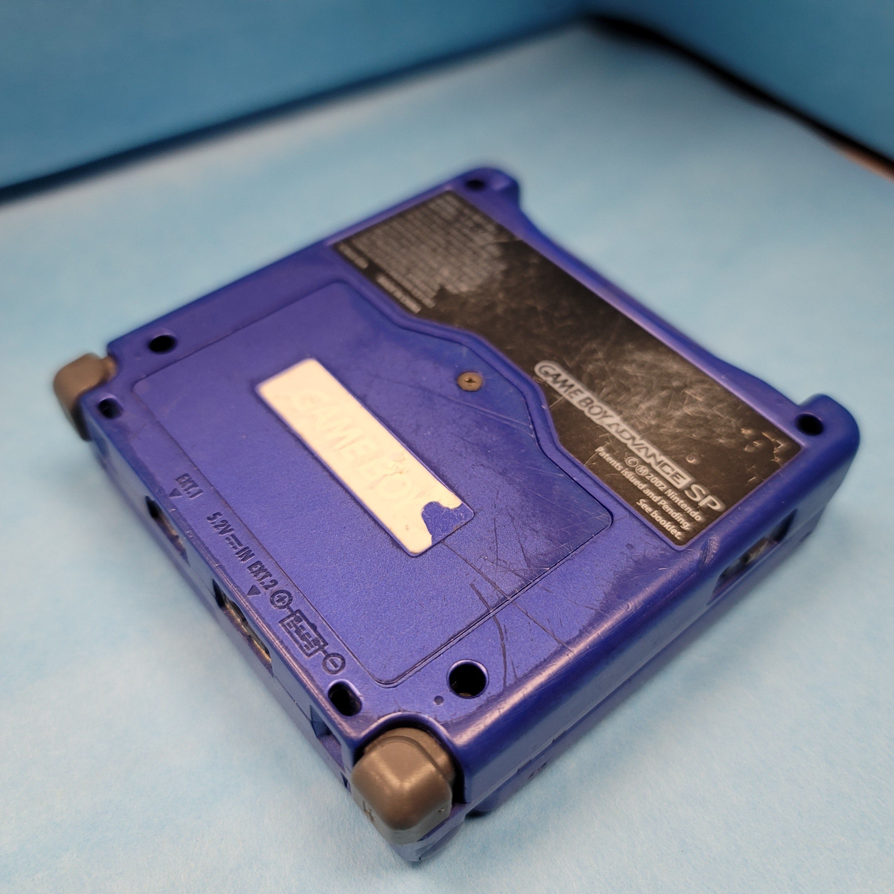 Game Boy Advance SP System (Front Lit) (Cobalt / Reduced)