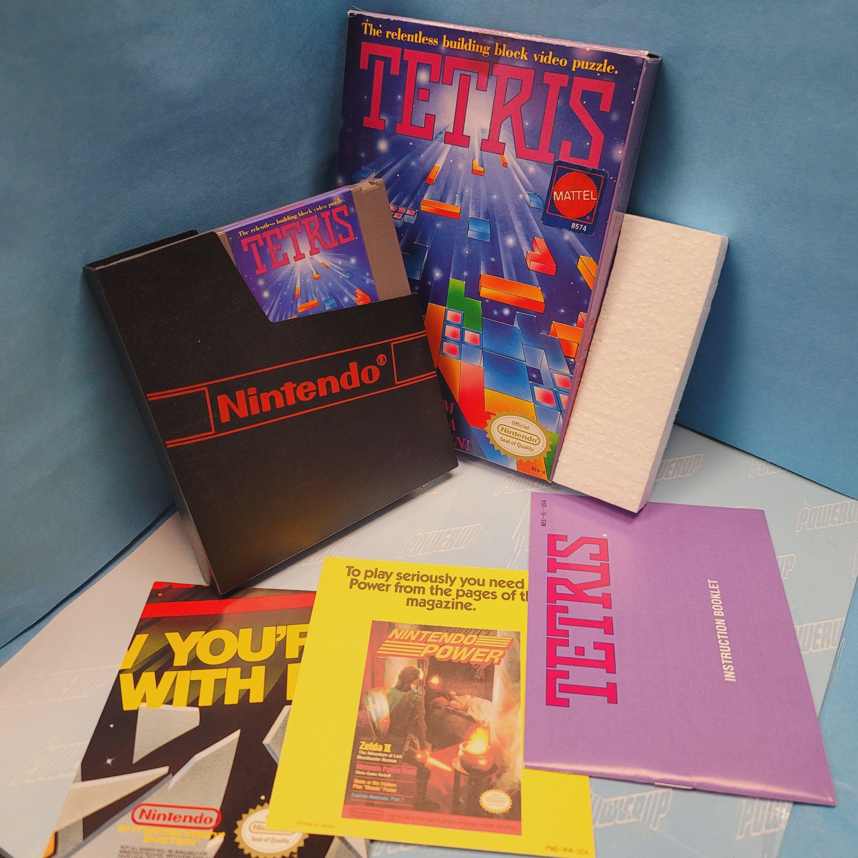 NES - Tetris (Complete In Box / B+ / With Manual)