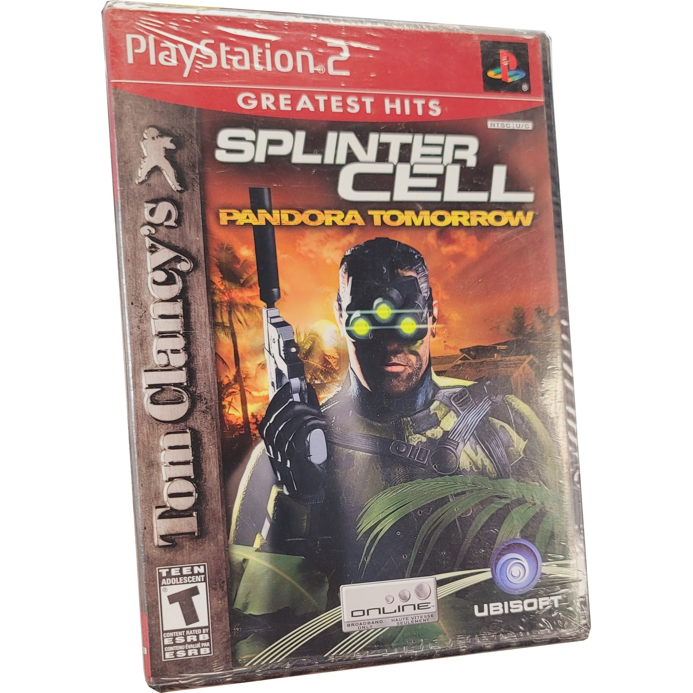 PS2 - Tom Clancy's Splinter Cell Pandora Tomorrow (Sealed / Greatest H