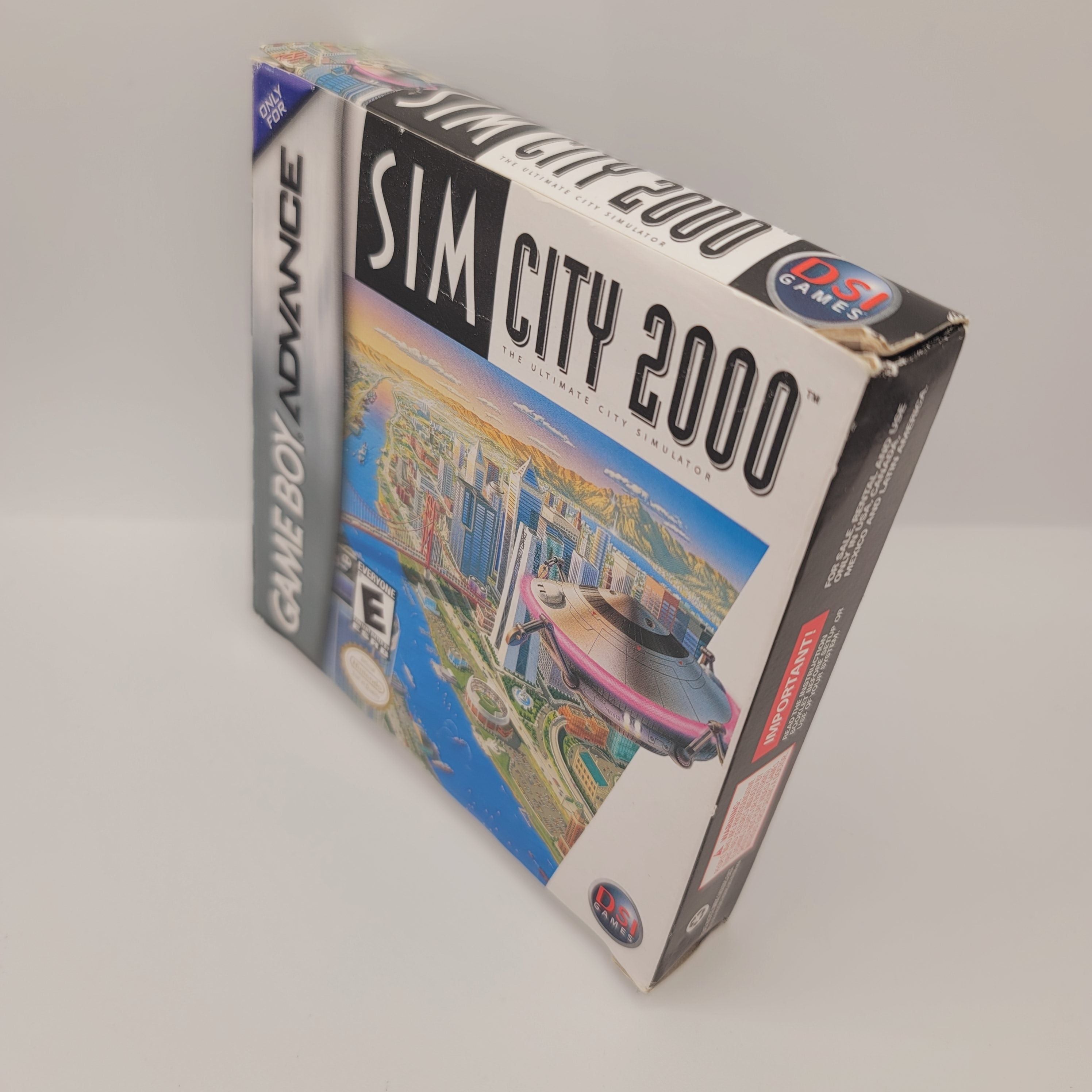 GBA - Sim City 2000 (Complete in Box / B+ / With Manual)