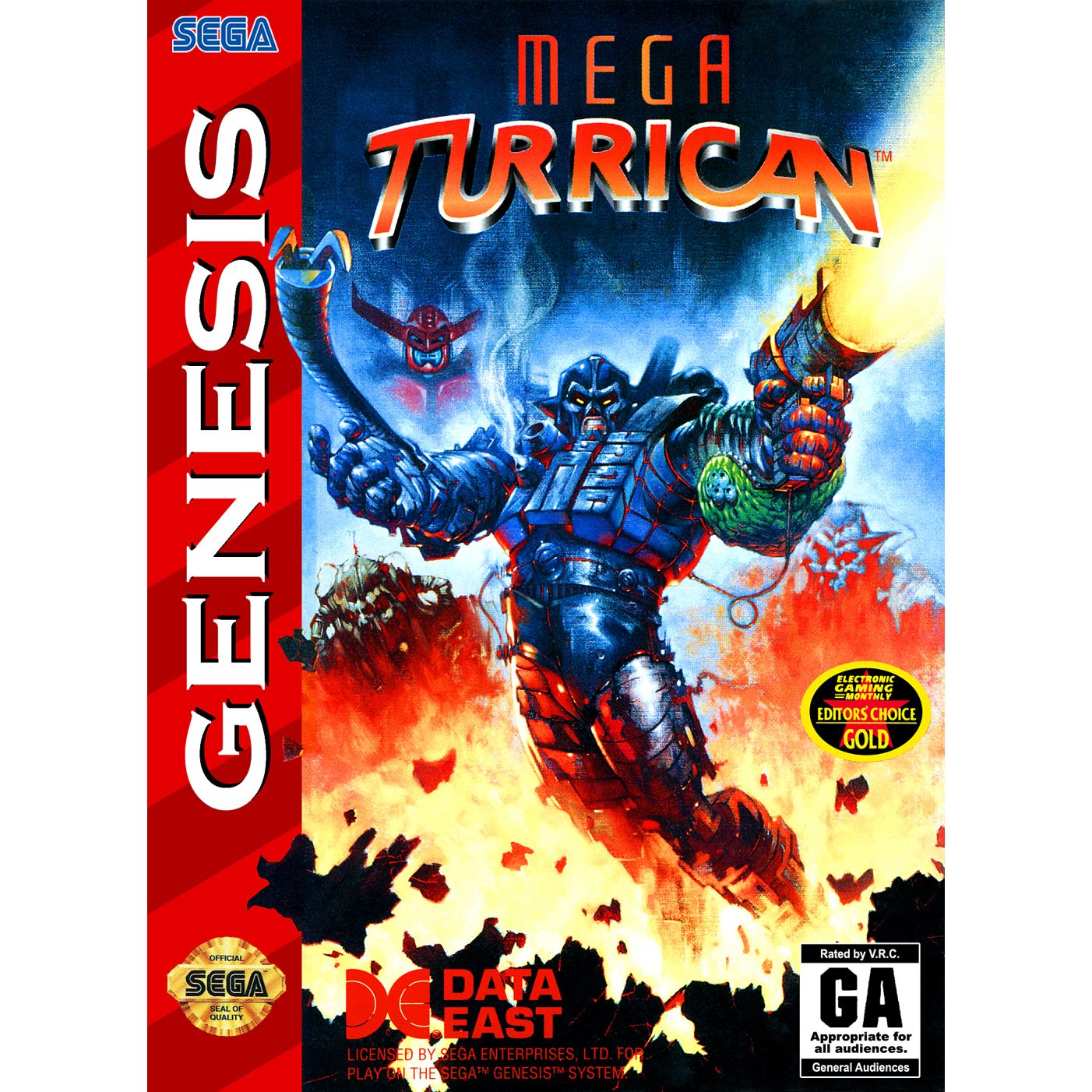 Genesis - Mega Turrican (In Case)