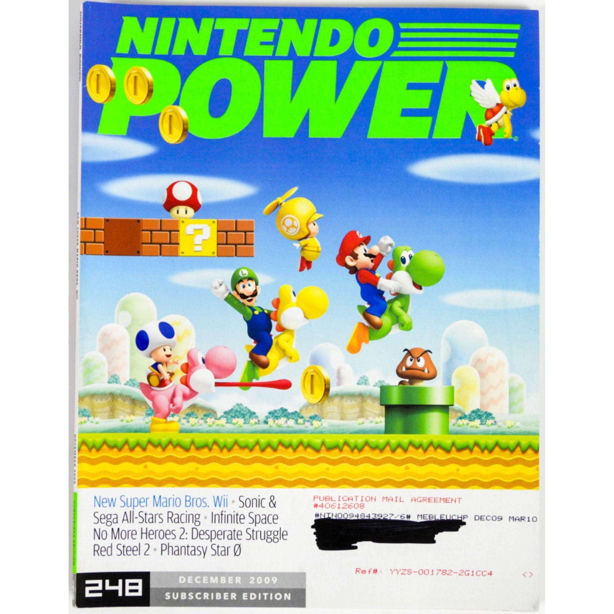 Nintendo Power Magazine (#248 Subscriber Edition) - Complete and/or Go