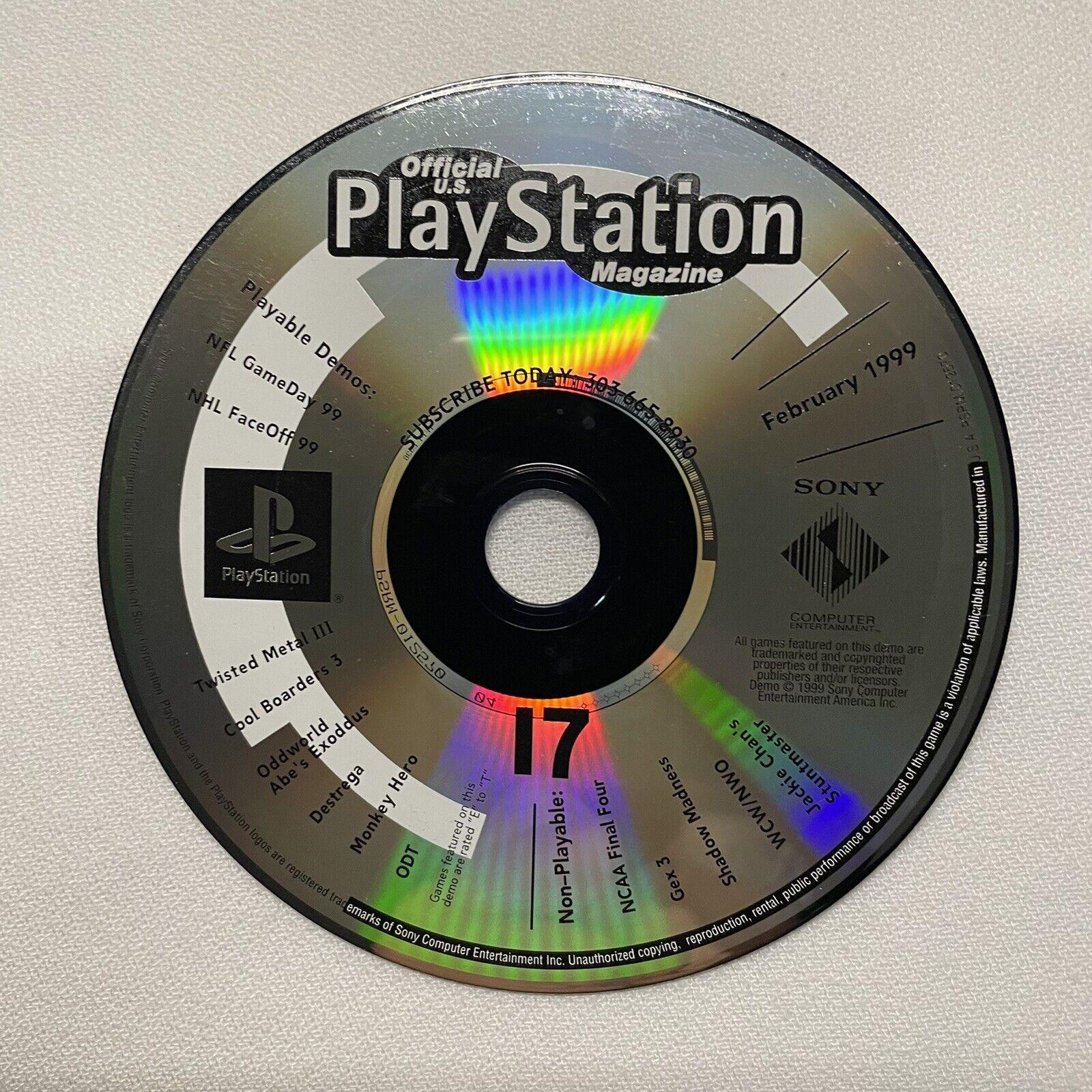 PS1 - Official PlayStation Magazine Demo Disc 17