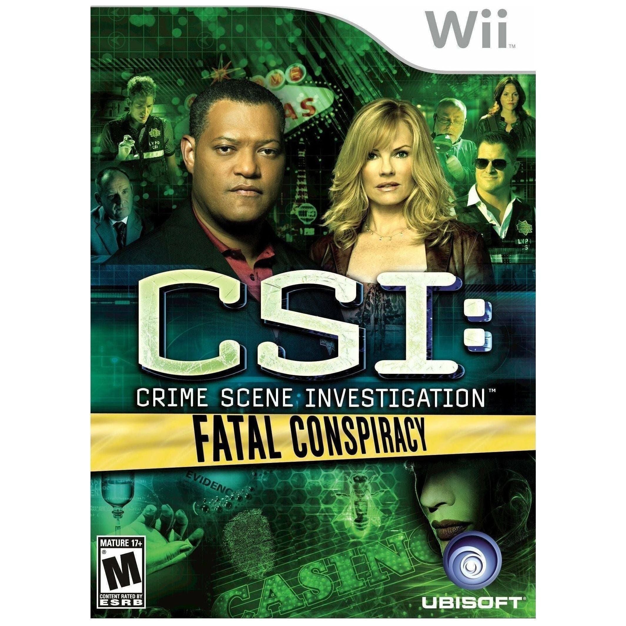 Wii - CSI - Fatal Conspiracy