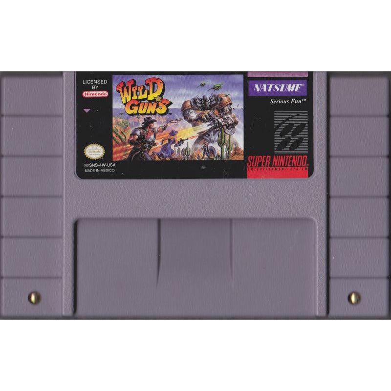 SNES - Wild Guns (cartouche uniquement)