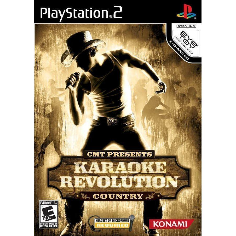 PS2 - Karaoke Revolution Country